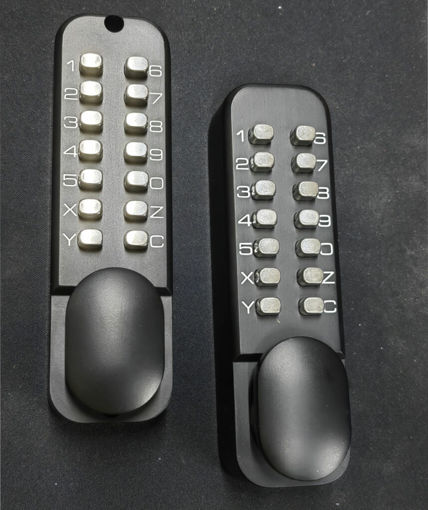 Mechanical Keyless Door Lock, 2-8 Digit Code Combination Entry Door ...