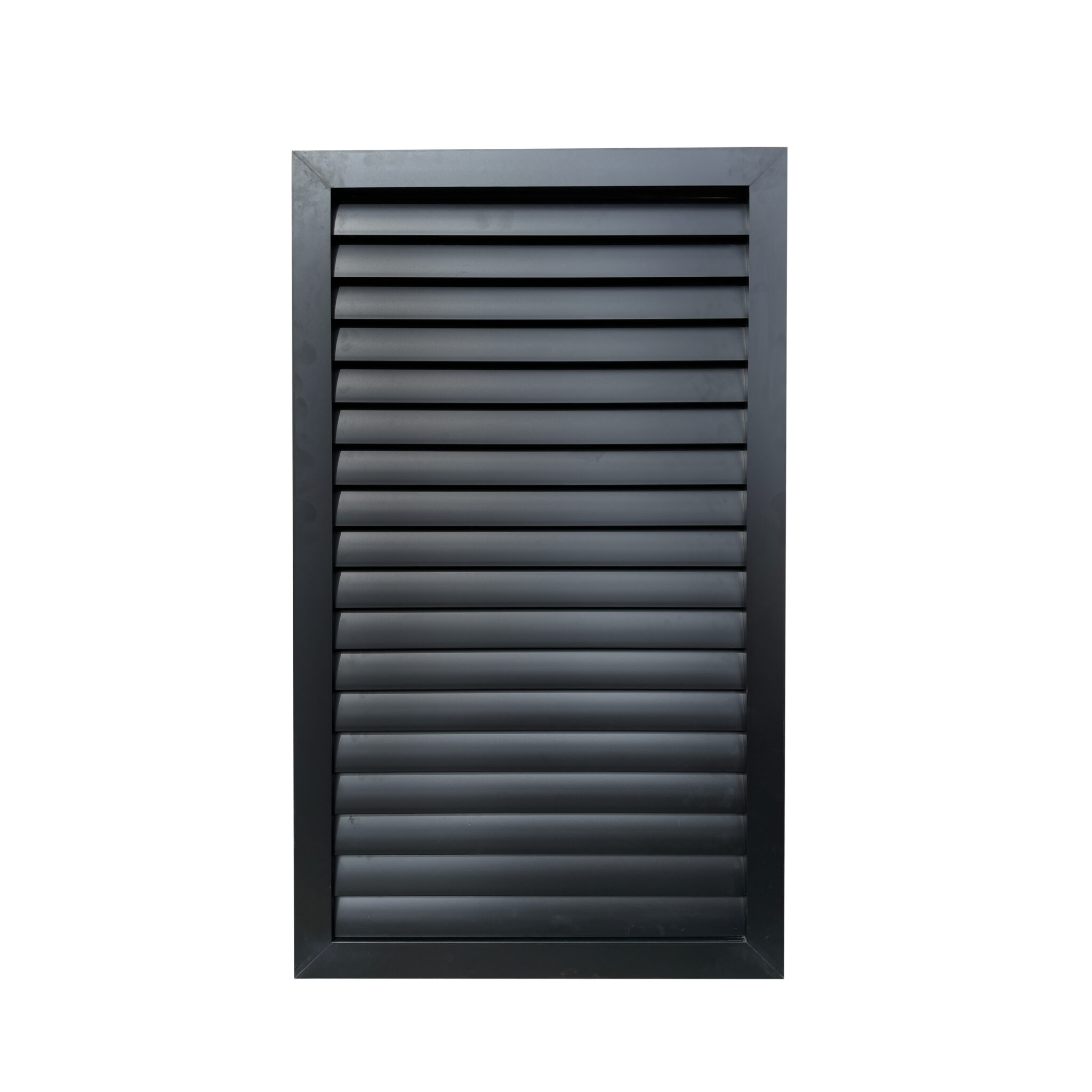 PLV Pedestrian Gate Aluminium Flat Louver Single Gate - Metallic Getagate