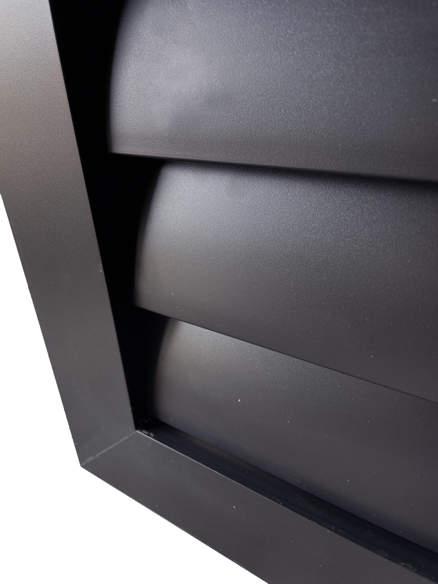 PLV Pedestrian Gate Aluminium Flat Louver Single Gate - Metallic Getagate