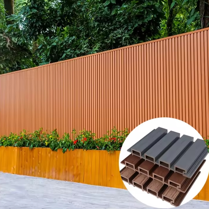 PU Steel Fence Plate Fencing 1M² - Metallic